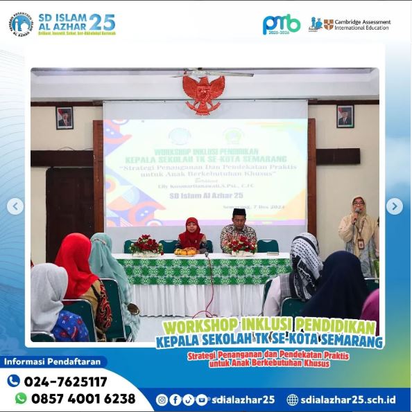 Al Azhar Kalibanteng Gelar Workshop Inklusi Pendidikan untuk Kepala ...